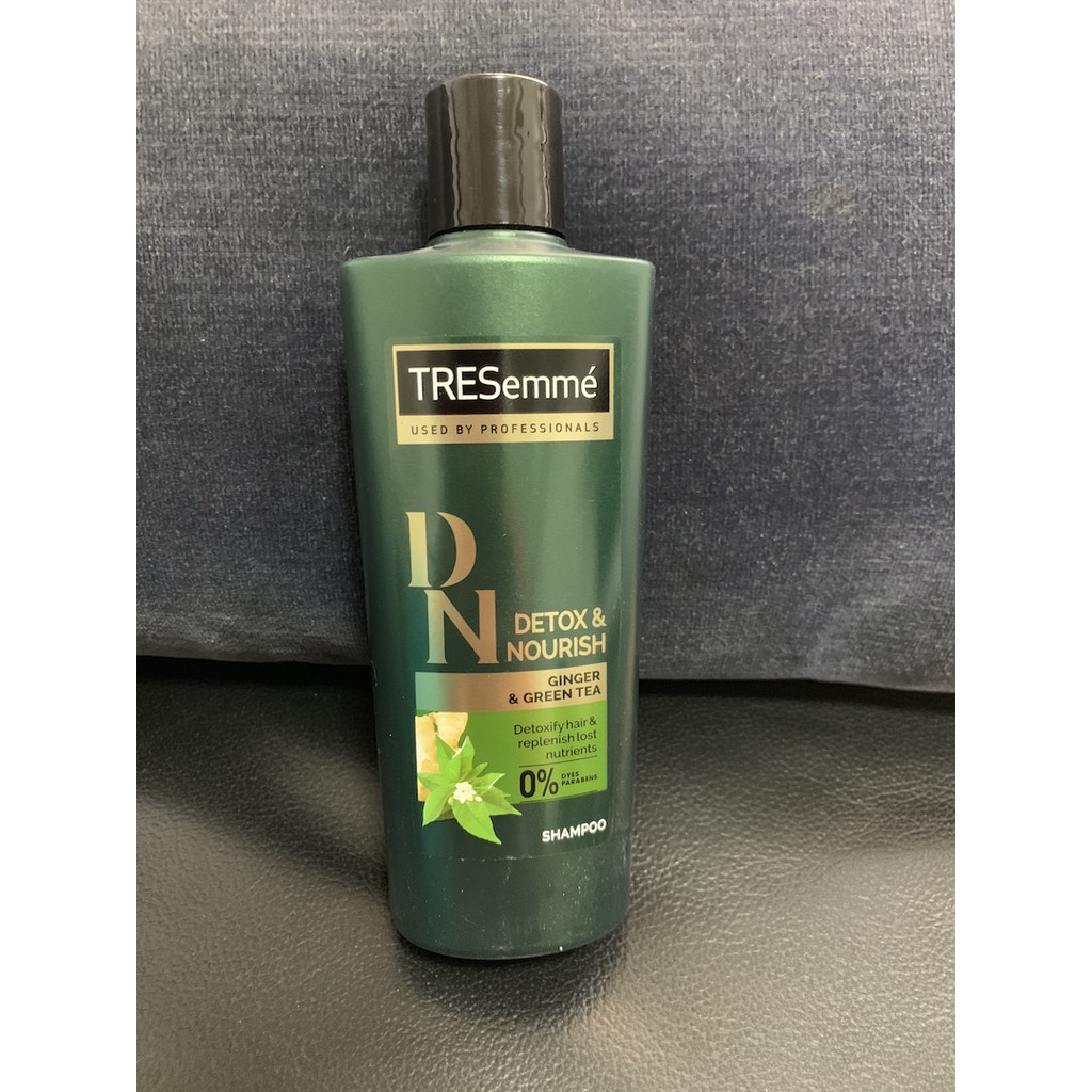 TRESemme Detox & Nourish Shampoo Ginger & Green Tea (170ml) | Shopee ...