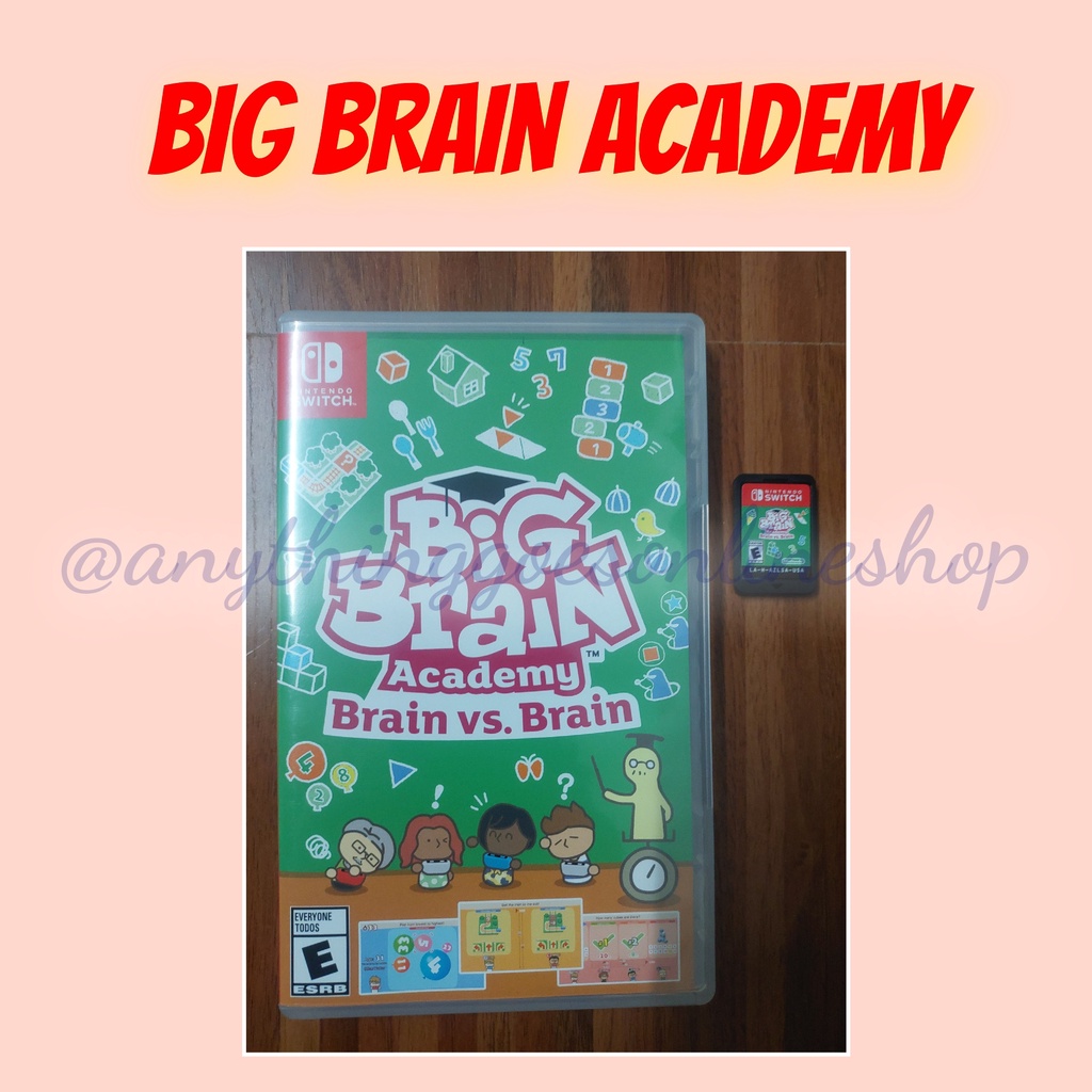 Big Brain Academy - Nintendo Switch Game | Shopee Philippines
