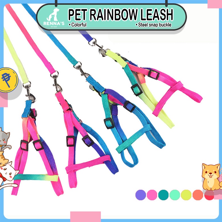 Renna's Dog Leash Color Cat Leash For Cat Pet Leash For Dog Leash ...