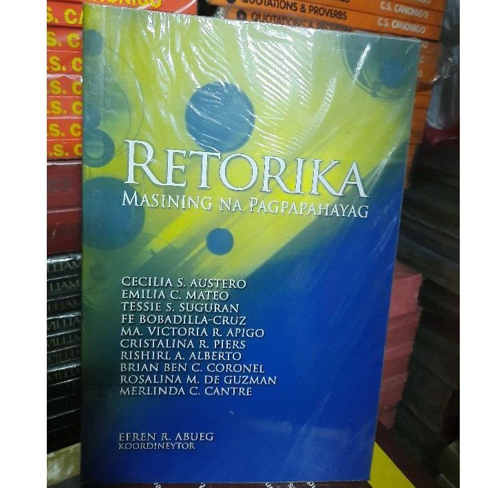 Retorika Mabisang Pagpapahayag by Austero (xerox) | Shopee Philippines