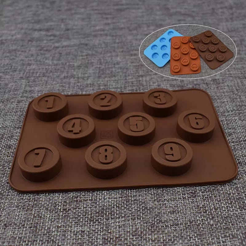 Cake Mold/Round Number Mold/Chocolate Number Mold | Shopee Philippines