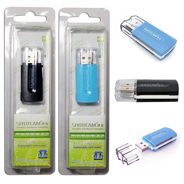 SIYOTEAM SY-596 Card Reader 2.0 | Shopee Philippines