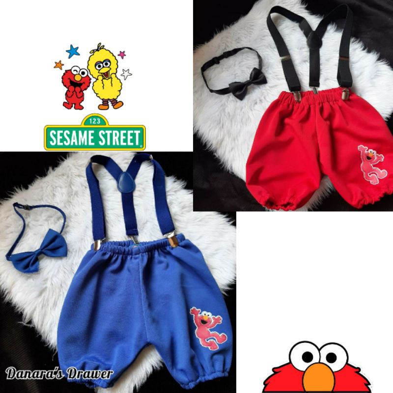 ELMO SESAME STREET SMASHCAKE PHOTOSHOOT ROMPER SET | Shopee Philippines