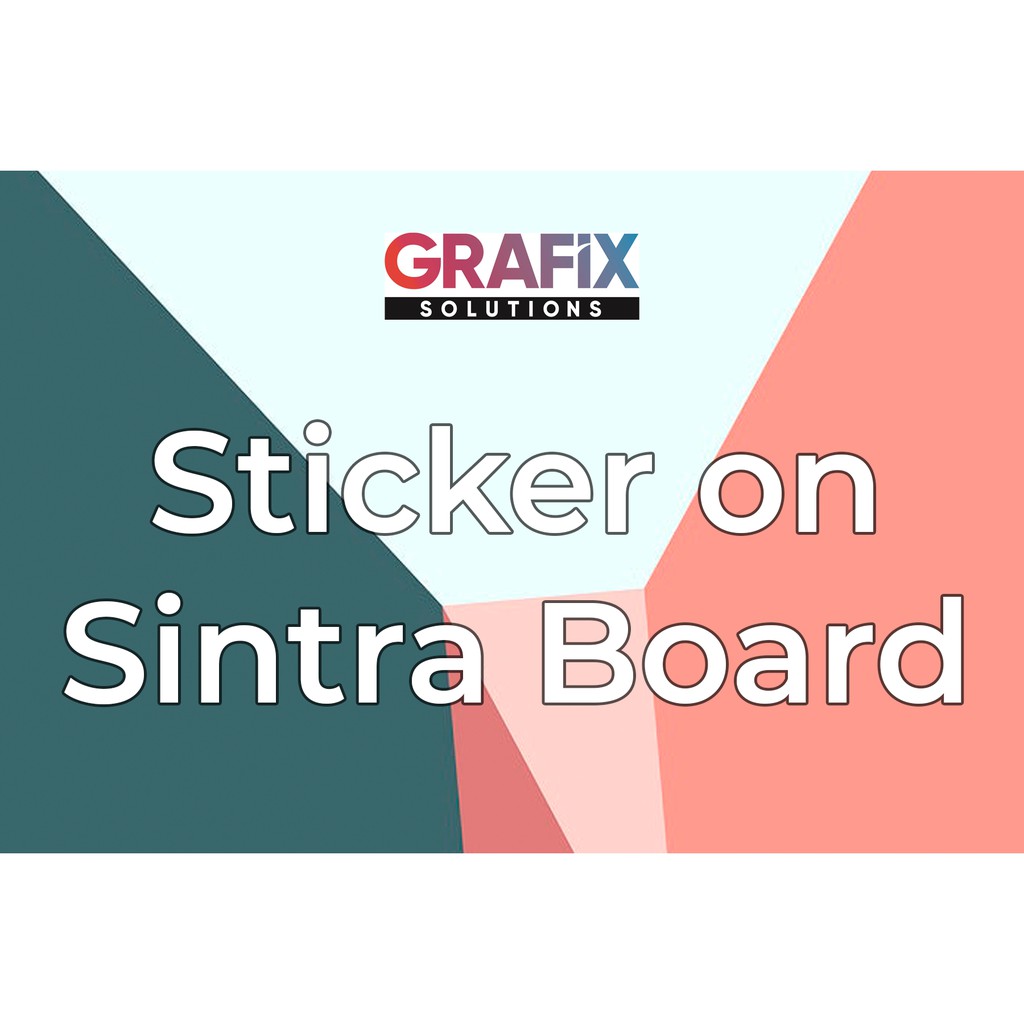 Sticker on Sintra Board (Laminated) | Shopee Philippines