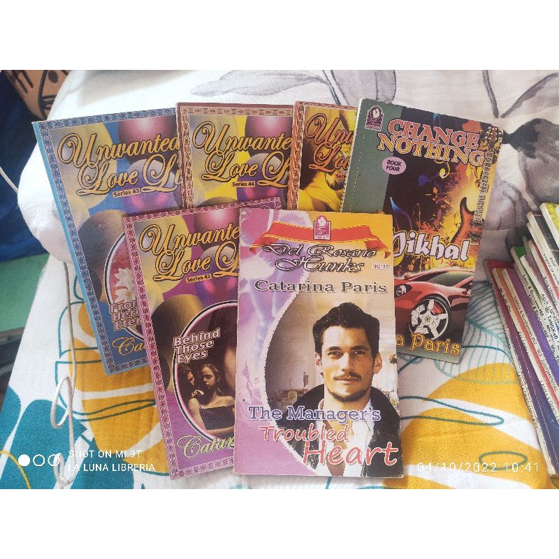 Catarina Paris TAGALOG POCKETBOOK - Unwanted Love Lies / Change Nothing ...