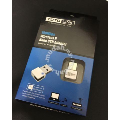 TOTO LINK 150Mbps Wireless N Nano USB Adapter | Shopee Philippines
