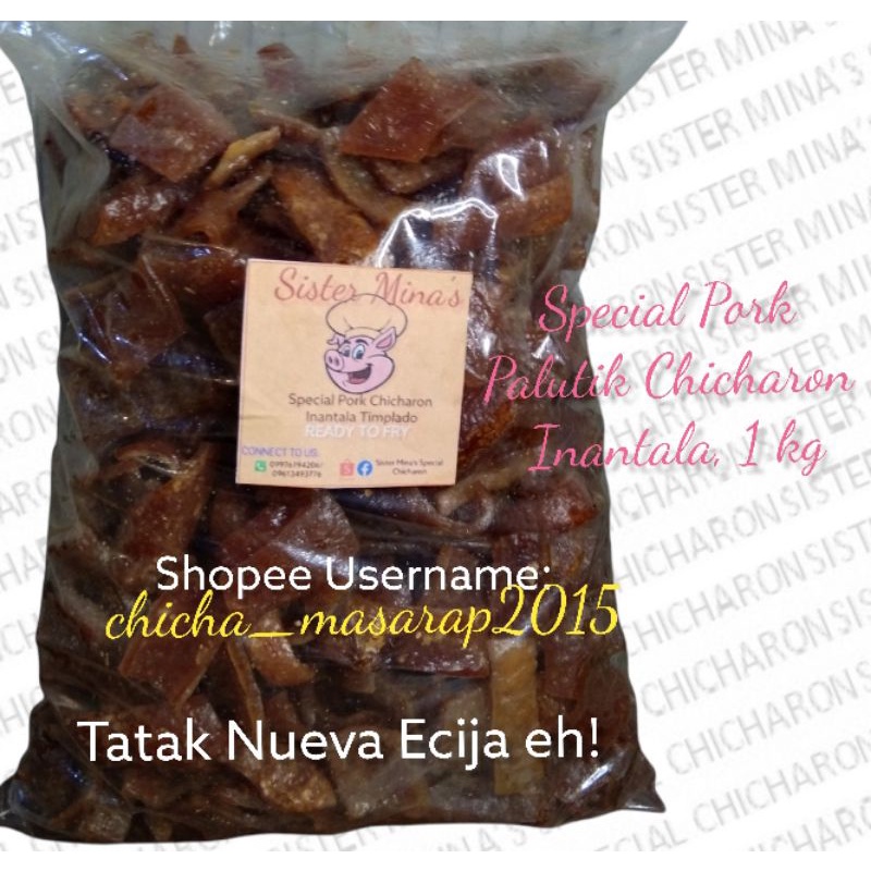 Special Pork Chicharon Inantala Timplado, 1 kg (PALUTIK CHICHARON NG ...