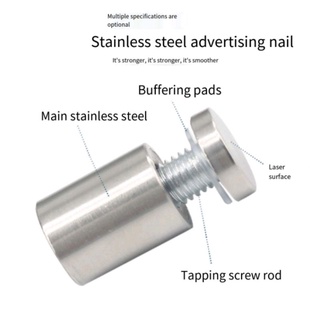 STAINLESS Stand Off Bolt Mount Advertising Bolt Signage Bolt Standoffs ...