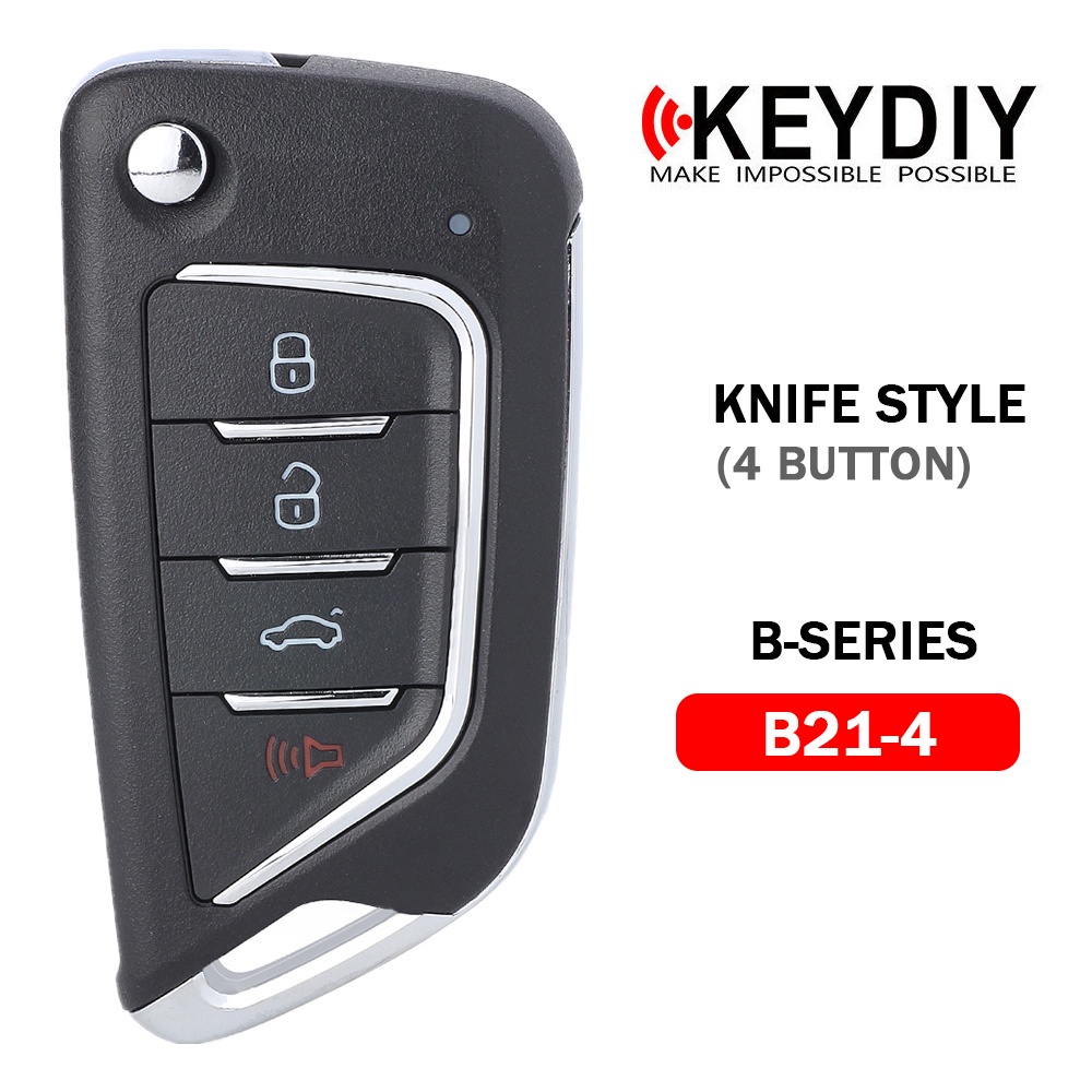1/5/10pcs KEYDIY 3/4 Buttons Universal Remote Control B21-3/4 NB21-4 ...