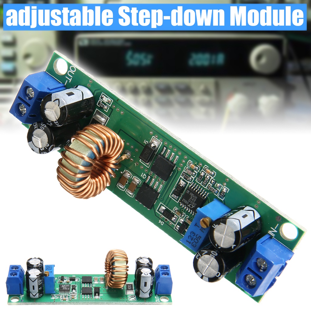 24-60V to 3V 5V 9V 12V 19V 10A DC-DC Buck Step-down Converter Voltage ...