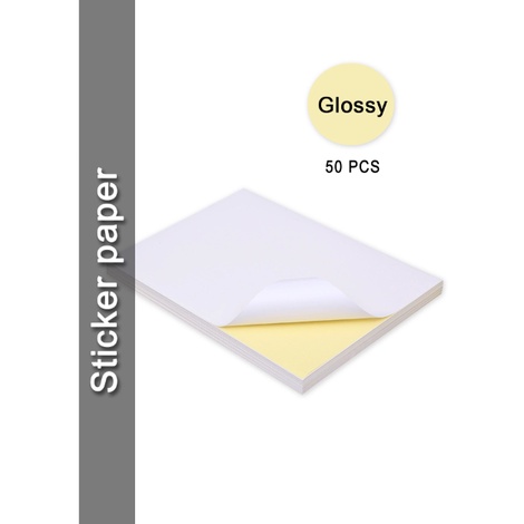 (Karols) (20 | 100 pcs) Printable Inject Sticker paper Matte, Glossy ...