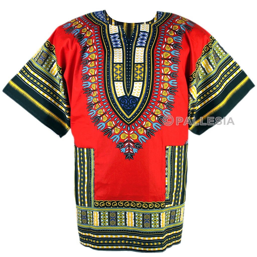 Red Jango Shirt Bohemian Style Good Fabric Color Does Not Fall Off ...