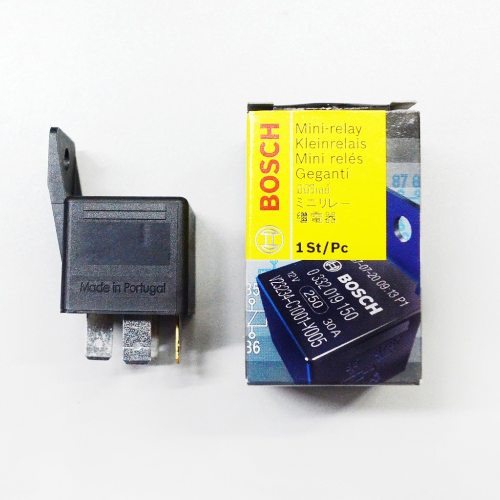 Bosch Mini Relay 12V 30A 5PIN | Shopee Philippines
