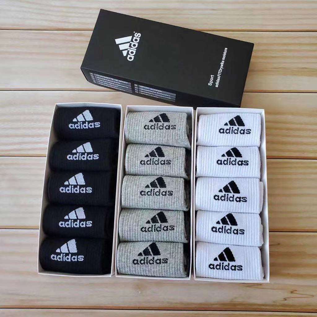 【5Pairs 1 Box】Sports sock for Men and Women with box a5-box | Shopee ...