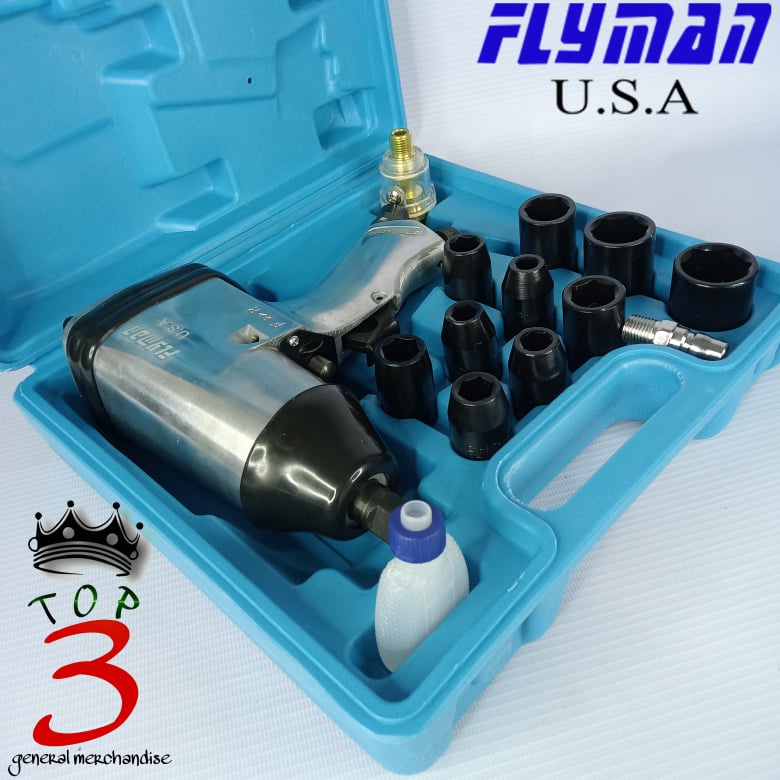 Flyman AIR IMPACT PNEUMATIC IMPACT WRENCH | Shopee Philippines
