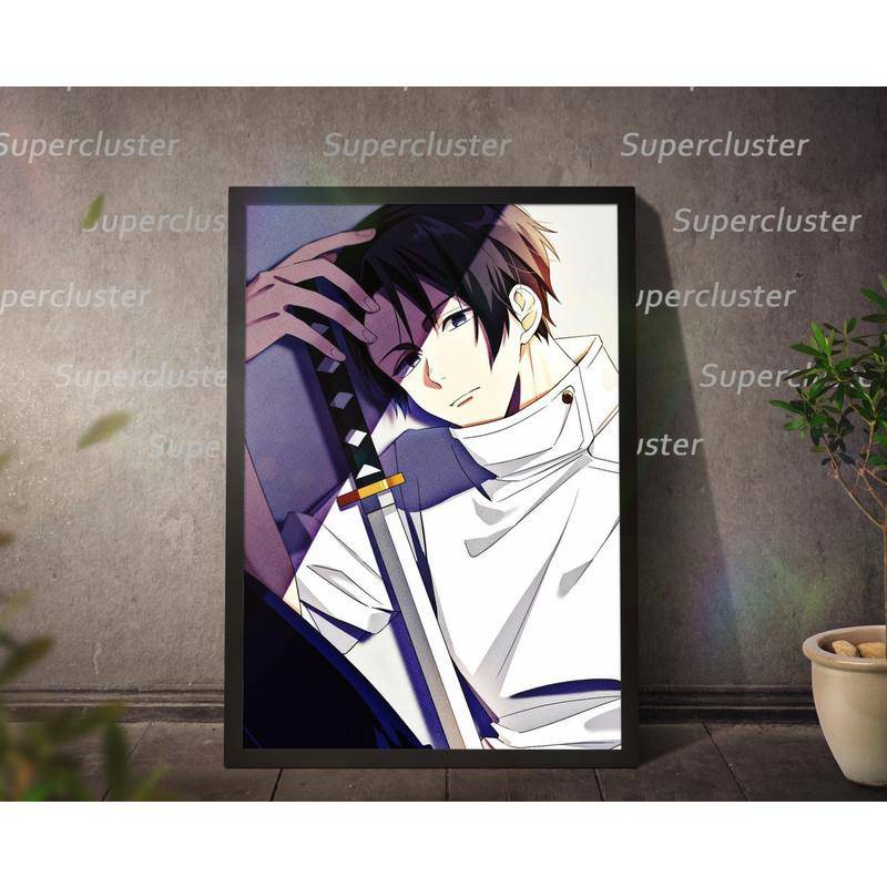 Jujutsu Kaisen Canvas Anime Yuta okkotsu main Painting Poster Wall ...