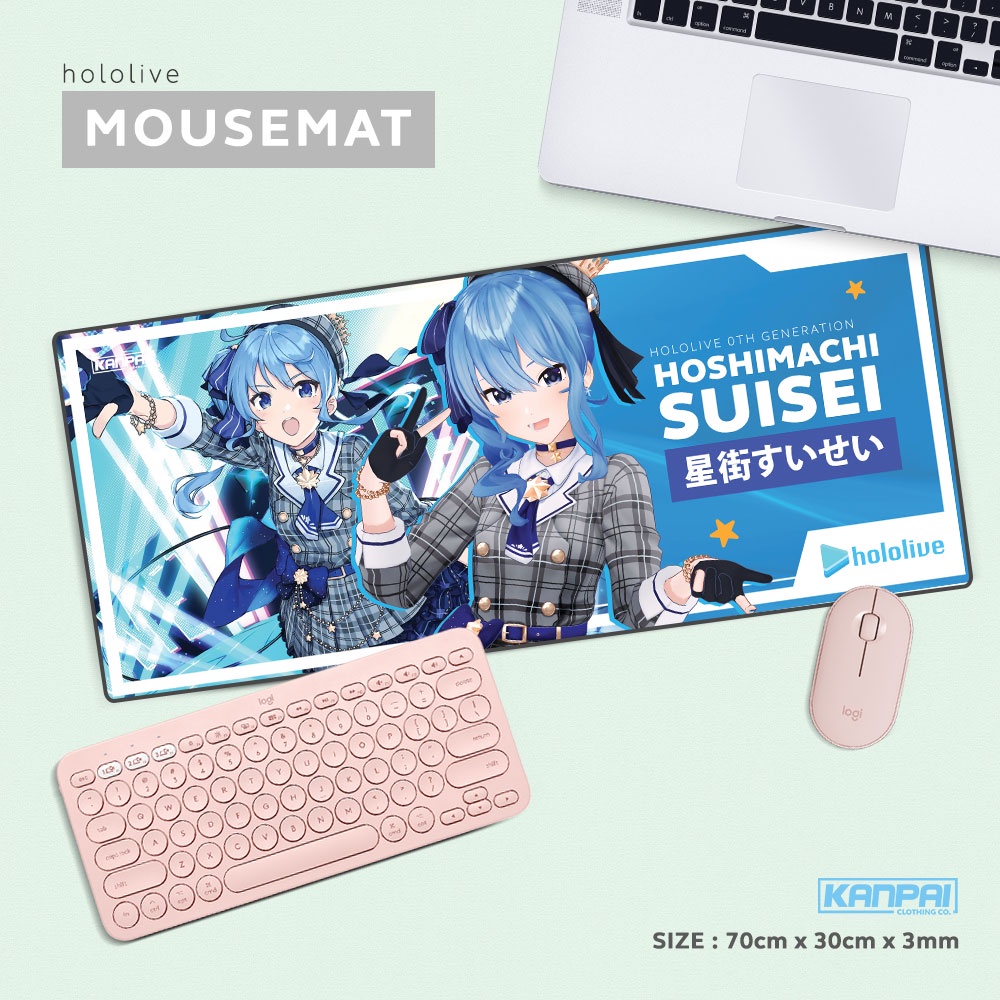 Kanpai Co. Mousemat - Hoshimachi Suisei | Shopee Philippines