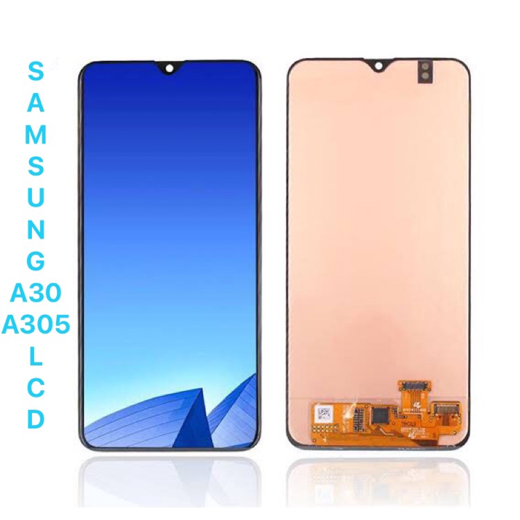 samsung galaxy a30 / a305 lcd touchscreen with free temperedglass ...