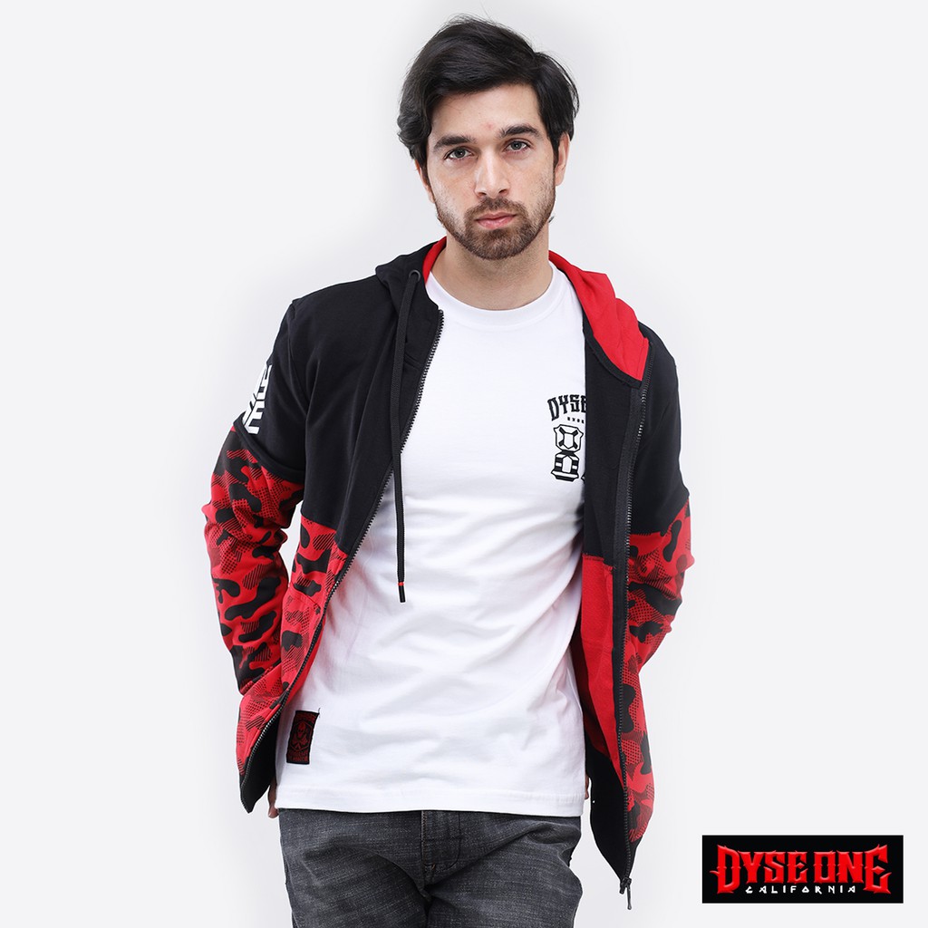 Dyse One Jacket W/ Hoody DBT15A-0039 (Red/Black) | Shopee Philippines