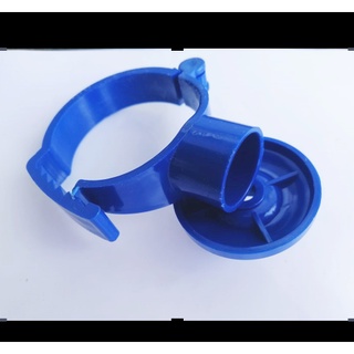 PVC Pipe hook Clamp with Support Bracket (SET) (5pcs) (Blue) | Shopee ...