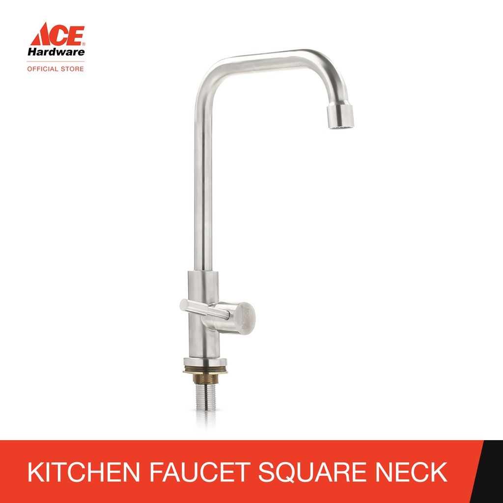 ROSCO Stainless Steel Kitchen Faucet Square Neck RO-1842 | Shopee ...