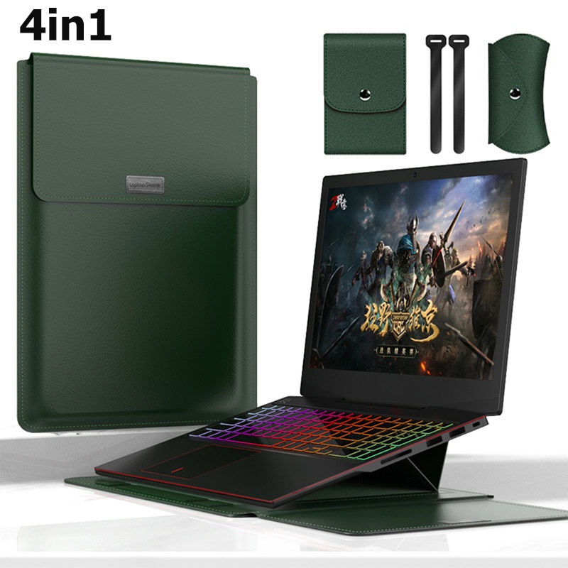 4 in 1 laptop Sleeve stand bag 15 6 inch 14 13 Handbag for macbook acer ...