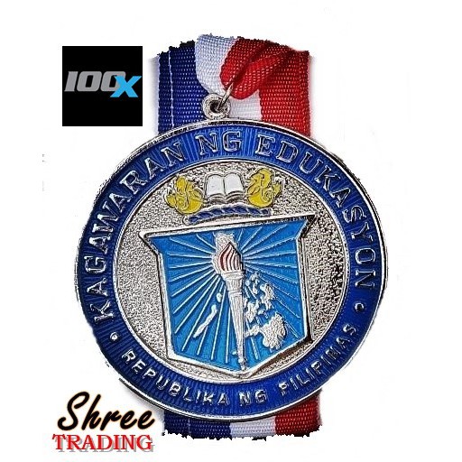 DEPED MEDAL 5CM SILVER (KAGAWARAN PACK OF 100) | Shopee Philippines