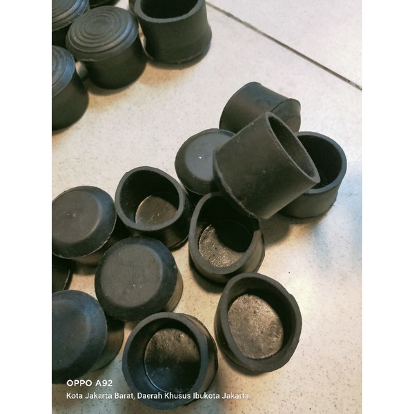 Rubber adjuster cover 1 1/4 inch 30 mm rubber protector for chair legs ...