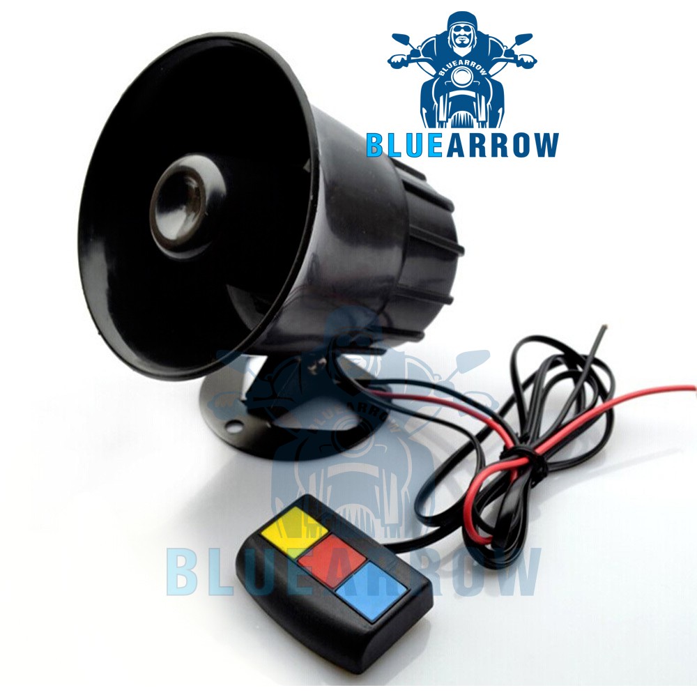 Motorcycle Switch Control Siren Police Horn WANGWANG | Shopee Philippines