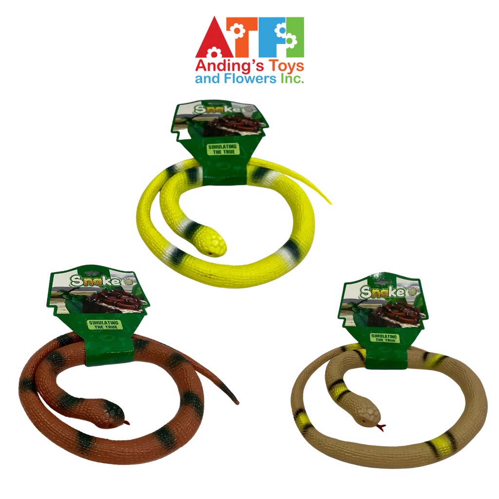 Rubber Snake Toy Realistic Feel and Look Science Toys Animals Halloween ...