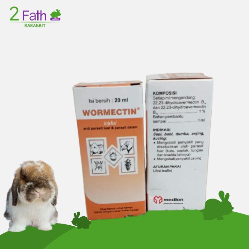 Wormectin 20ml injection medicine for rabbits cats cows sheep symptoms ...