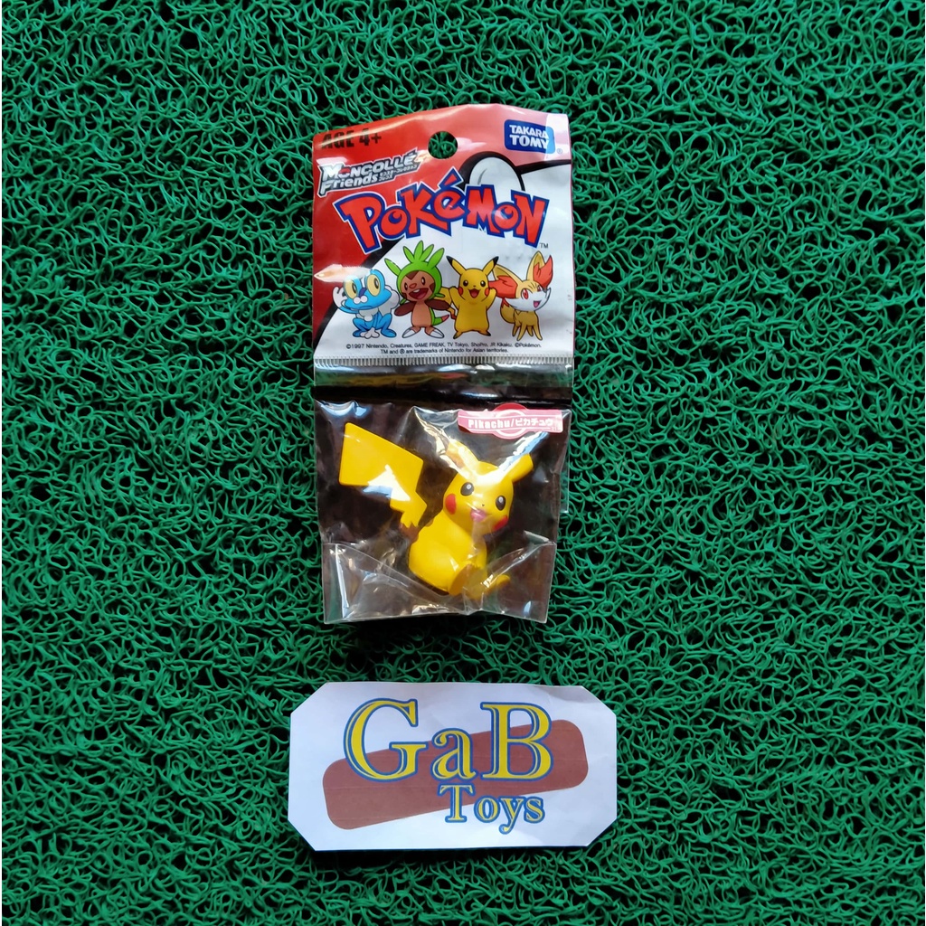 Pokemon Figure - Takara Tomy Original Moncolle Friends - Pikachu ...