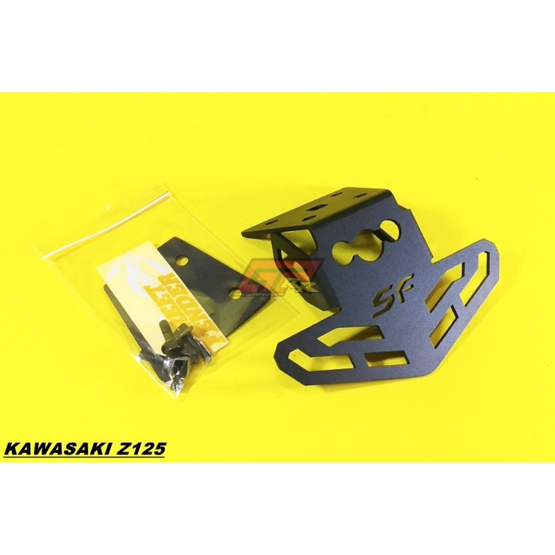 Tail Tidy Street Fender not WR3 Kawasaki Z125 Pro Number Plate Holder ...
