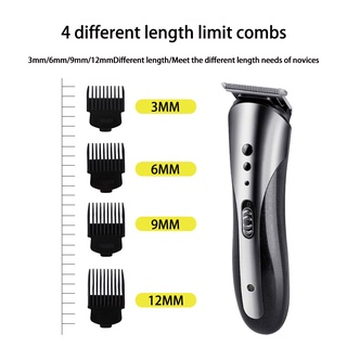 Kemei KM-1407 Rechargeable Electric Hair Clipper Lithium Battery Nose & Hair & Beard Shaver For ...