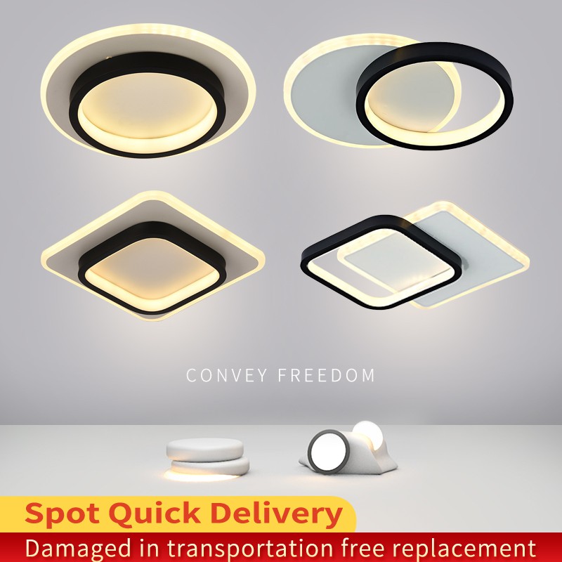 Bedroom lamp ceiling lamp corridor lamp Nordic modern corridor lamp ...