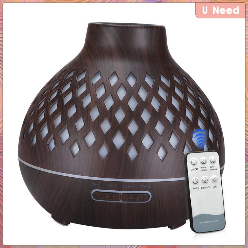 Aroma Diffuser Ultrasonic LED Lamp Mist Purifier Waterless Auto Shut ...