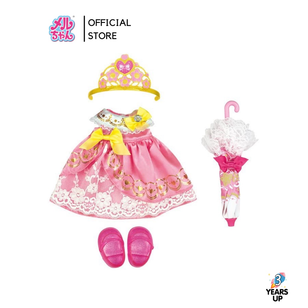 Mel CHAN MELL Melchan Dress Pink Princess & Umbrella : Mellchan Doll ...