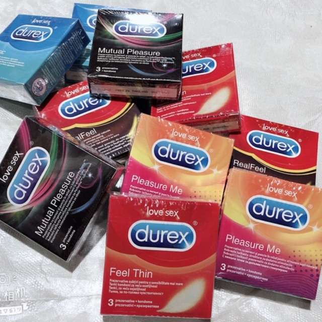 5 Types Of Durex Condoms 3PCS/Pack | Shopee Philippines