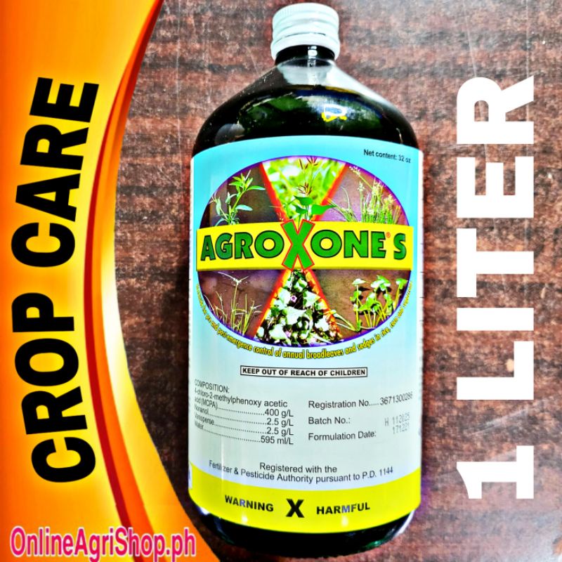 AGROXONE (1 LITER) WEED / GRASS KILLER MCPA BY JARDINE DISTRIBUTION ...