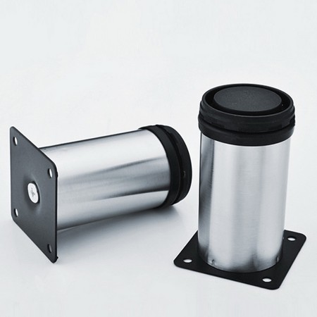 8cm high tube chair legs / 8cm high tube sofa legs / divan legs ...