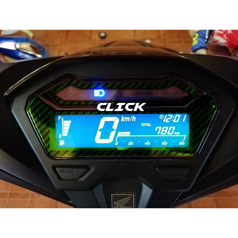 Honda Click 150/125 Game Changer Gauge Protector Greenish | Shopee ...