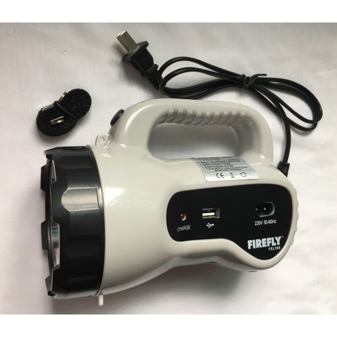 Firefly Powerful Torch Light with USB Mobile Phone Charger (FEL556 ...