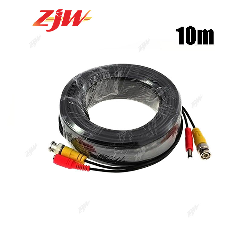 ZJW 5M 10M 20M 30M 40M BNC RG59 Video Power Siamese Cable Security ...