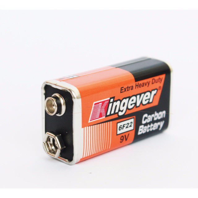 Original kingever 9v extra heavy battery | Shopee Philippines