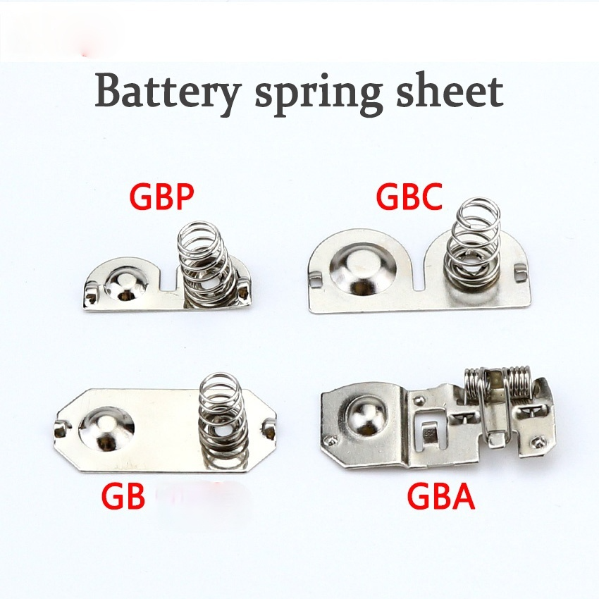 2pcs Battery Terminals Spring Contacts Battery Spring for Nintendo Game ...