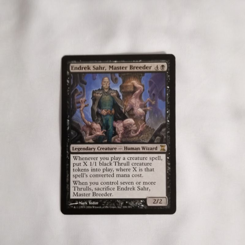 MTG Card ENDREK SAHR, MASTER BREEDER Magic the Gathering Trading Card ...