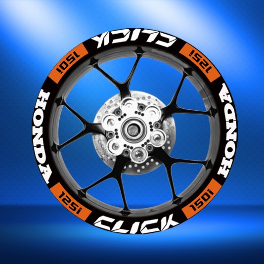 Honda Click Mags Decal (Non-Reflective) | Shopee Philippines