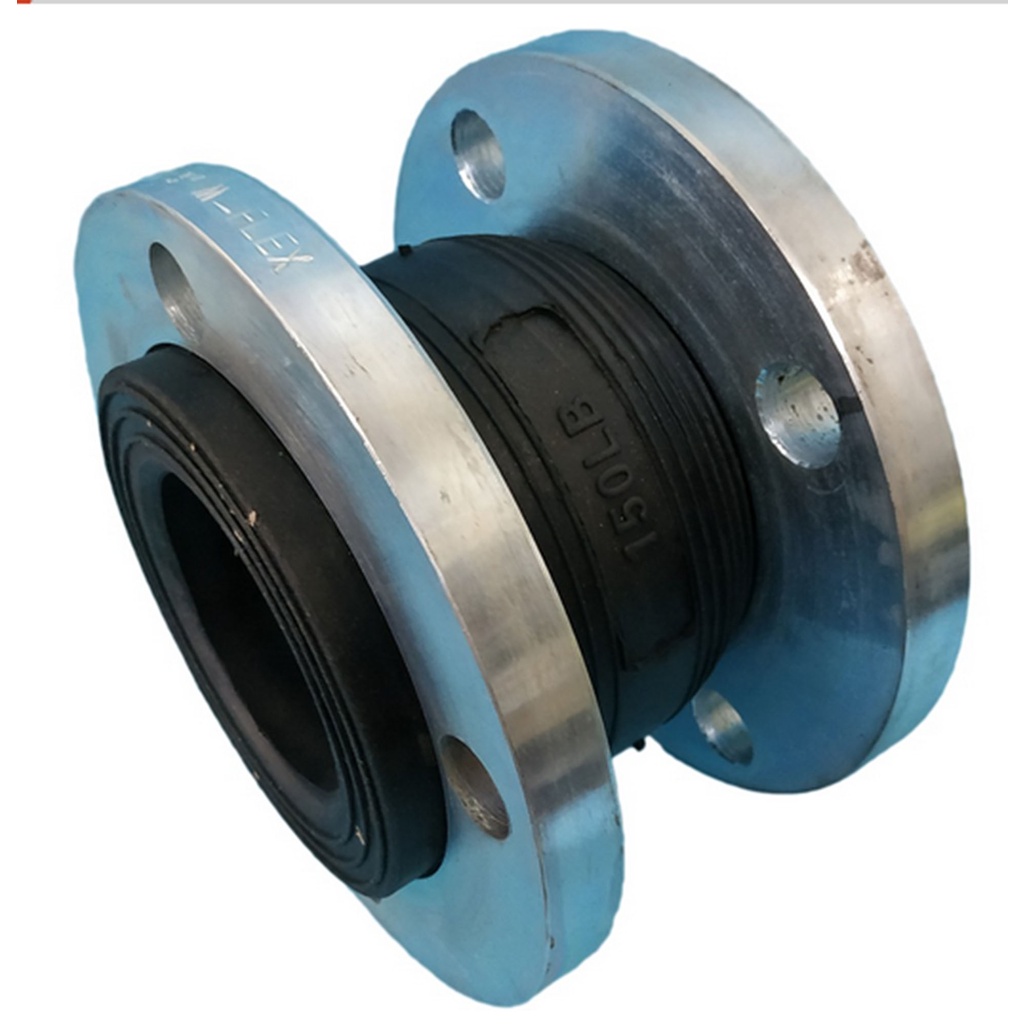 RUBBER EXPANSION JOINT 4" X 150# RUBBER BELLOW ASTM 150 SINGLE SPHERE ...