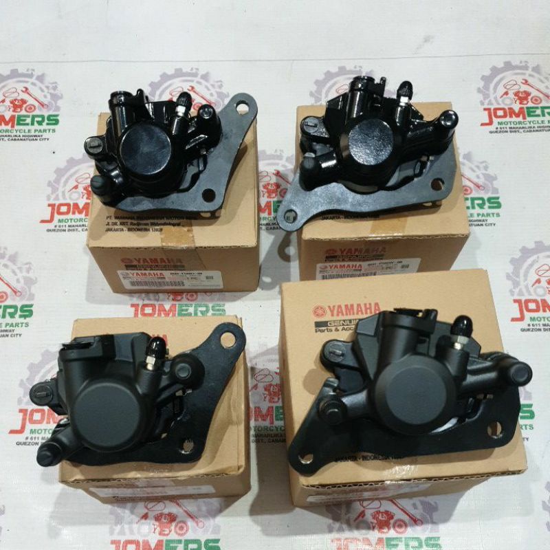 NMAX V1-2 FRONT / REAR CALIPER V1-2 GENUINE (S4-D) 2DP-F580U B6H-F580U ...