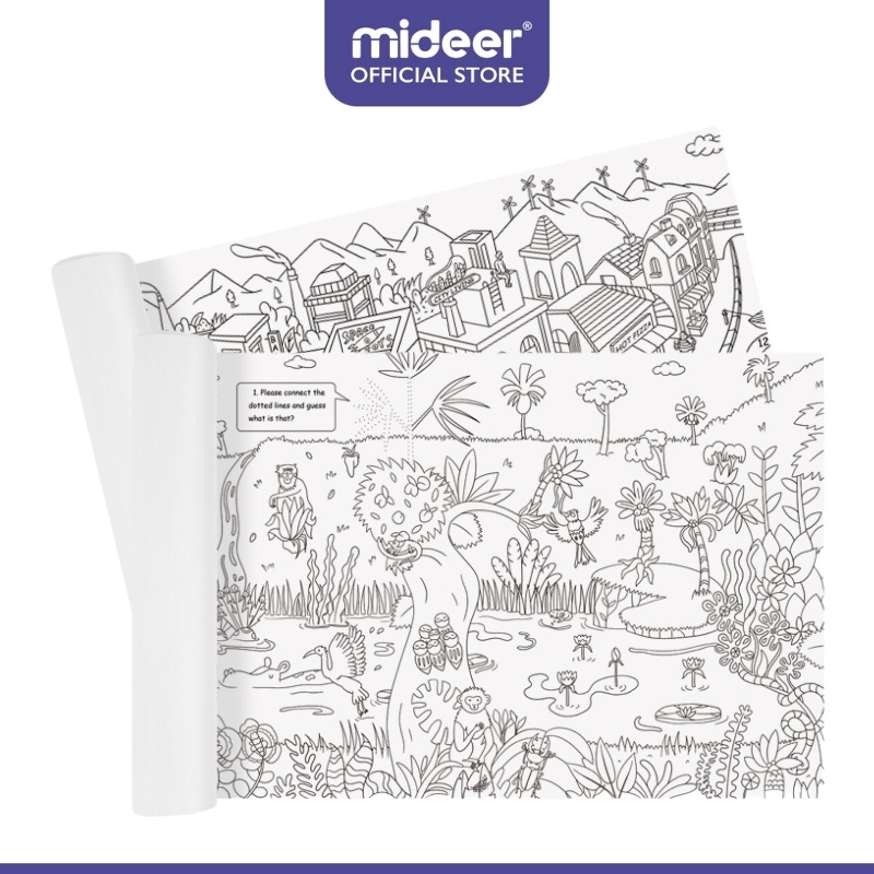 Mideer Giant Coloring Roll | Shopee Philippines